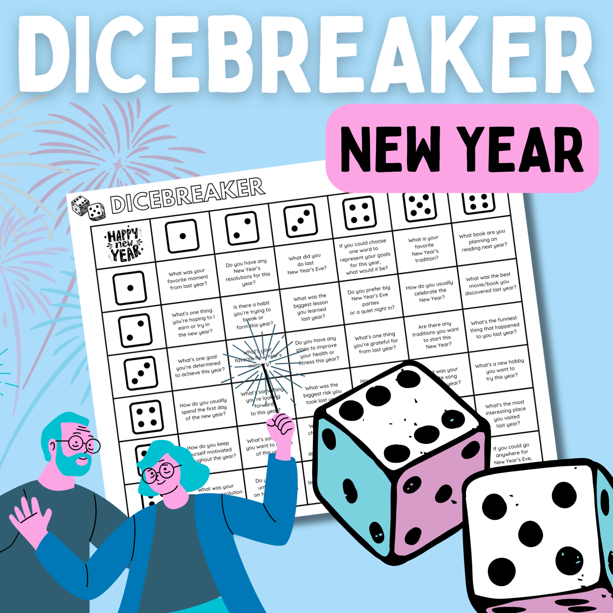 New Year's Eve Icebreaker Questions | 50+ Icebreaker Conversation ...